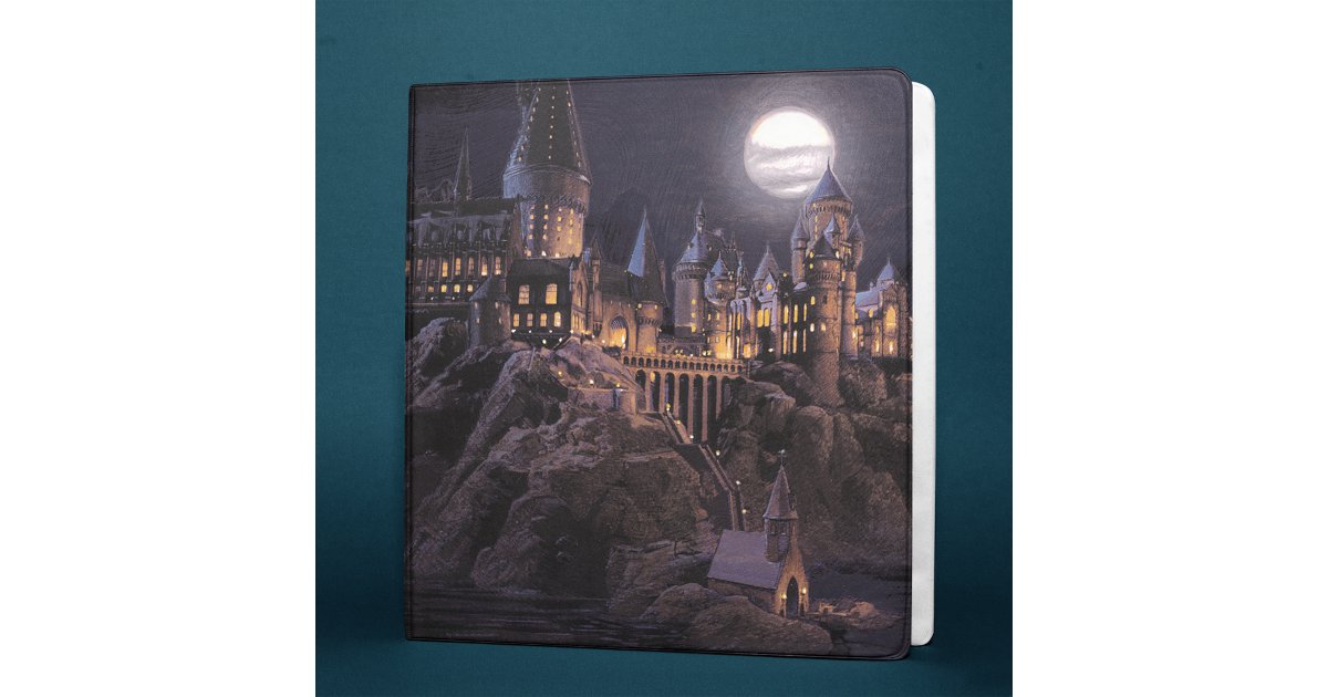 Harry Potter Castle | Great Lake to Hogwarts Binder | Zazzle