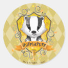 Harry Potter | Hufflepuff Badger Icon Square Sticker | Zazzle.com