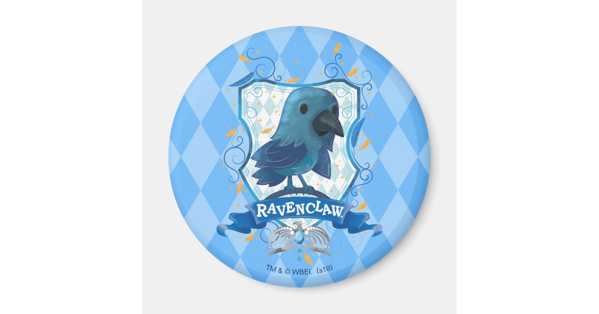 Harry Potter | Charming RAVENCLAW™ Crest Magnet | Zazzle