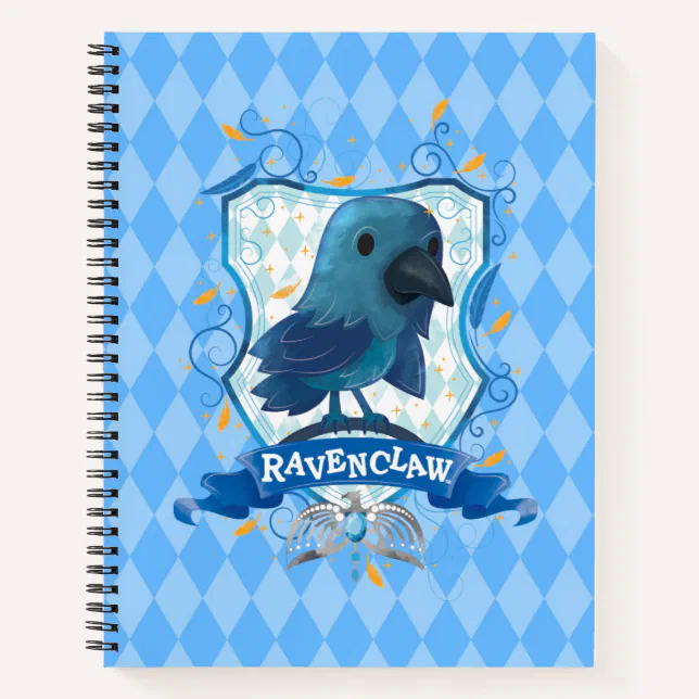 Harry Potter | Charming RAVENCLAW™ Crest Notebook | Zazzle