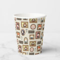HARRY POTTER™ Chibi Picture Frame Pattern Paper Cups | Zazzle