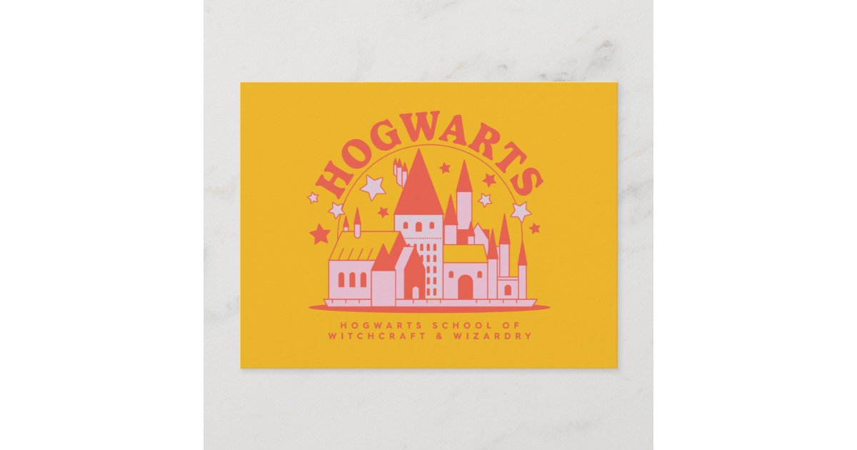 HARRY POTTER™ | Cute HOGWARTS™ School Postcard | Zazzle