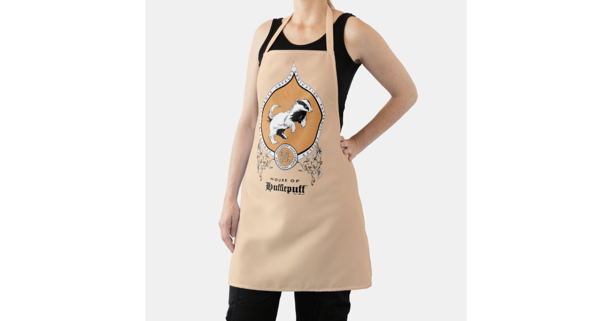 HARRY POTTER™ | Delicate Sketch HUFFLEPUFF™ Crest Apron | Zazzle HARRY POTTER™ | Delicate Sketch HUFFLEPUFF™ Crest Apron | Zazzle