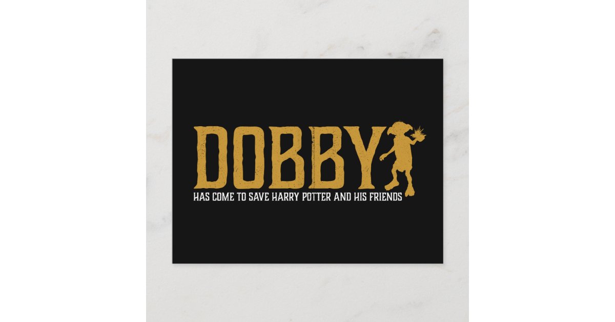 Harry Potter | Dobby Save Harry Potter Postcard | Zazzle