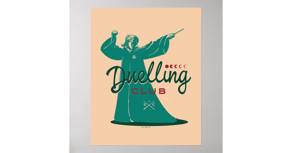 HARRY POTTER™ Dueling Club Graphic Poster | Zazzle
