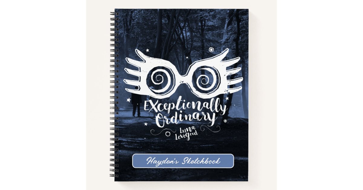 Harry Potter | Exceptionally Ordinary Drawing Notebook | Zazzle