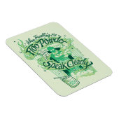 Harry Potter | Floo Powder Typography Graphic Magnet | Zazzle