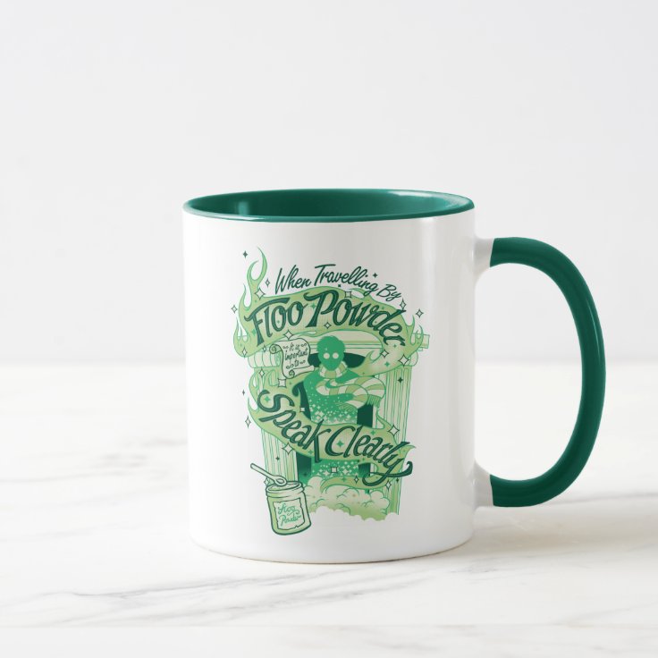 Harry Potter | Floo Powder Typography Graphic Mug | Zazzle