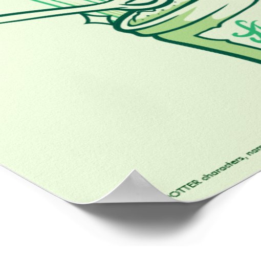 Harry Potter | Floo Powder Typography Graphic Poster | Zazzle