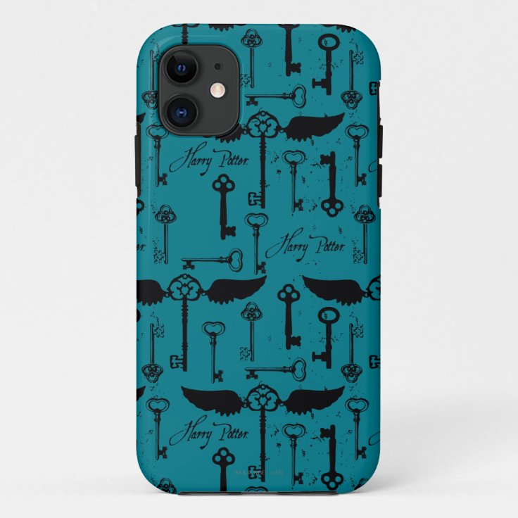 HARRY POTTER™ Flying Keys Pattern Case-Mate iPhone Case | Zazzle