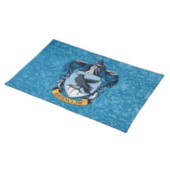 Harry Potter | Gothic Ravenclaw Crest Cloth Placemat | Zazzle