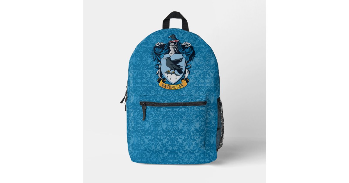Harry Potter | Gothic Ravenclaw Crest Printed Backpack | Zazzle