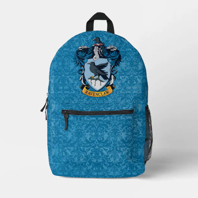 Harry Potter | Gothic Ravenclaw Crest Printed Backpack | Zazzle