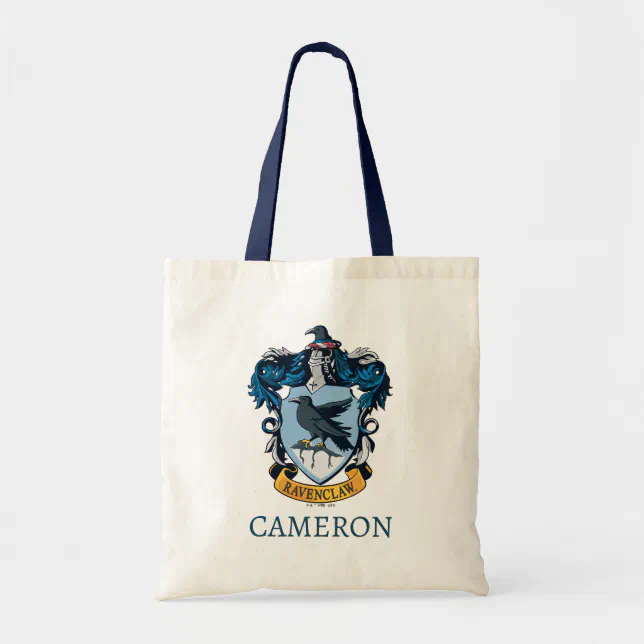 Harry Potter | Gothic Ravenclaw Crest Tote Bag | Zazzle