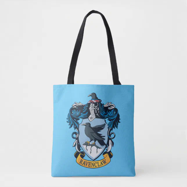 Harry Potter | Gothic Ravenclaw Crest Tote Bag | Zazzle