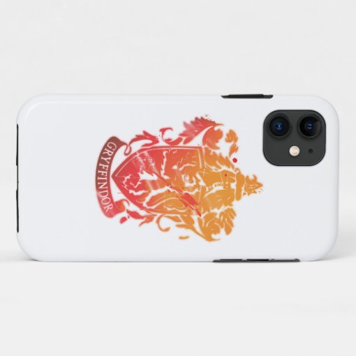 Harry Potter | Gryffindor Crest - Splattered Case-Mate iPhone Case | Zazzle