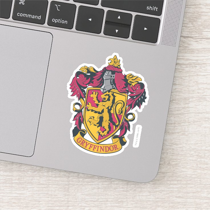 Harry Potter | Gryffindor House Crest Sticker | Zazzle