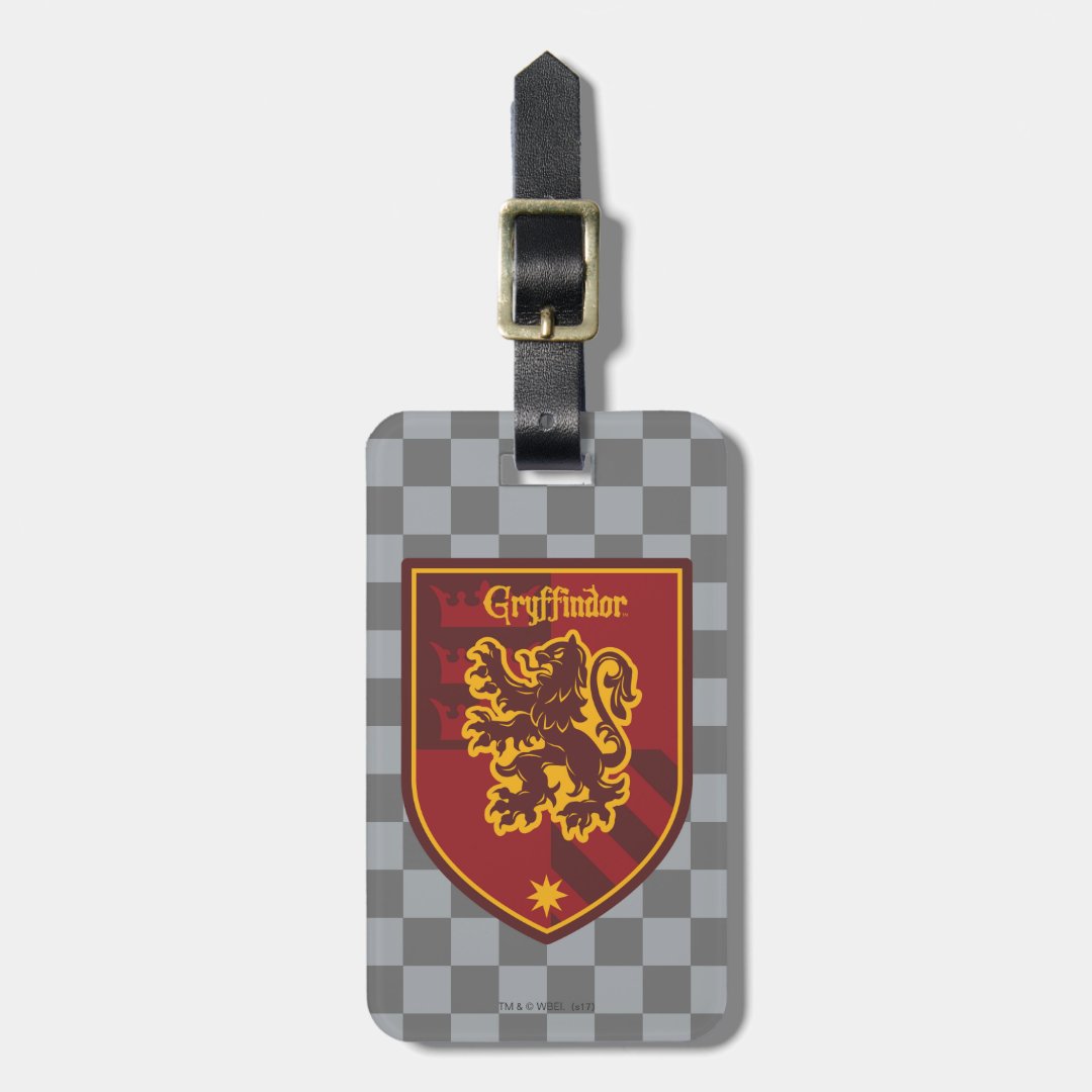 Harry Potter | Gryffindor House Pride Crest Luggage Tag | Zazzle