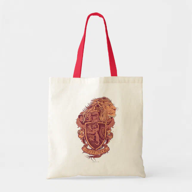Harry Potter | Gryffindor Lion Crest Tote Bag | Zazzle