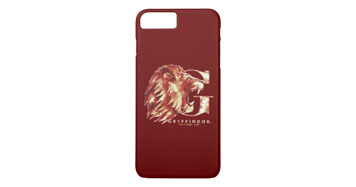 Harry Potter | GRYFFINDOR™ Lion Watercolor Case-Mate iPhone Case | Zazzle