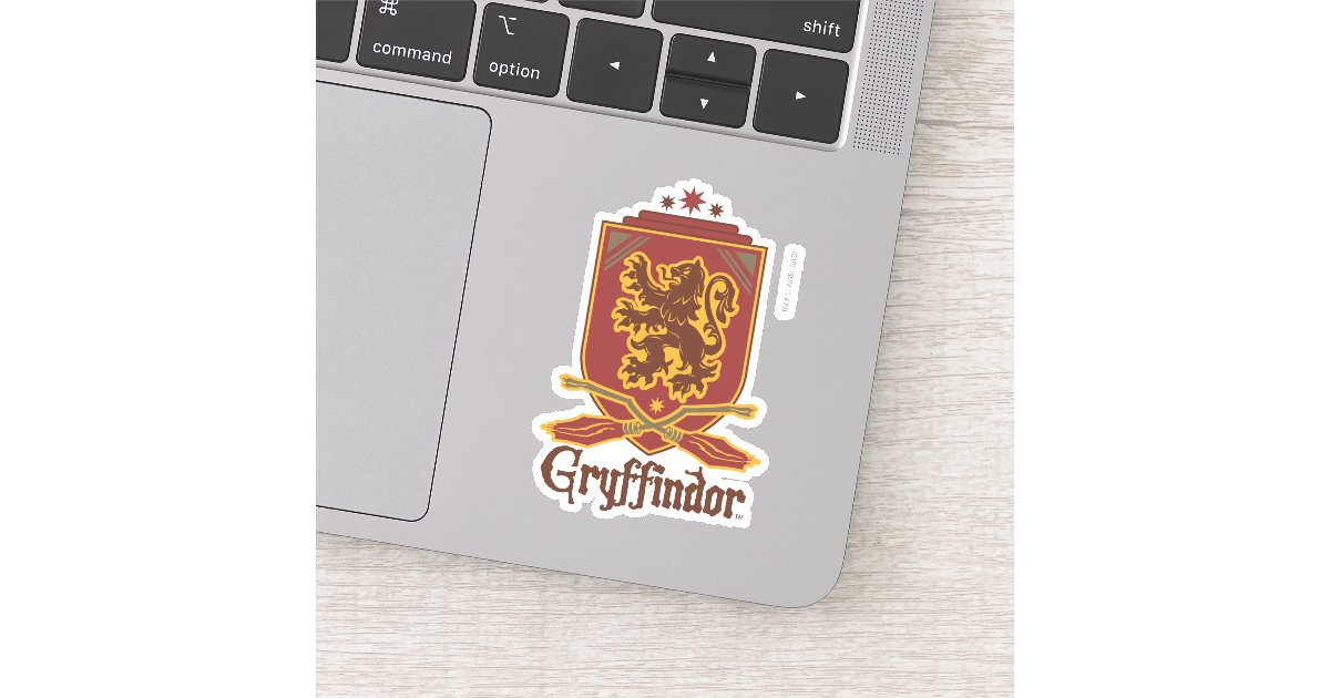 Harry Potter | Gryffindor QUIDDITCH™ Badge Sticker | Zazzle