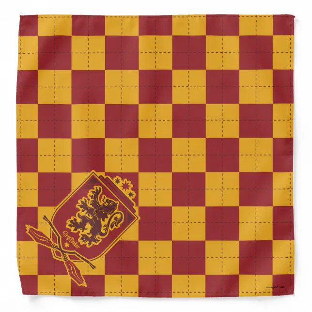 Harry Potter | Gryffindor QUIDDITCH™ Crest Bandana | Zazzle