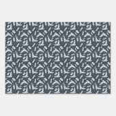 HARRY POTTER™ Hedwig Delivering Letters Pattern Wrapping Paper Sheets ...