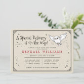 Harry Potter | Hedwig Special Delivery Baby Shower Invitation | Zazzle