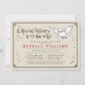 Harry Potter | Hedwig Special Delivery Baby Shower Invitation | Zazzle