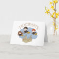 HARRY POTTER™, Hermione, & Ron Fly Over HOGWARTS™ Card | Zazzle