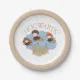 HARRY POTTER™, Hermione, & Ron Fly Over HOGWARTS™ Paper Plates | Zazzle
