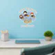 HARRY POTTER™, Hermione, & Ron Fly Over HOGWARTS™ Wall Decal | Zazzle