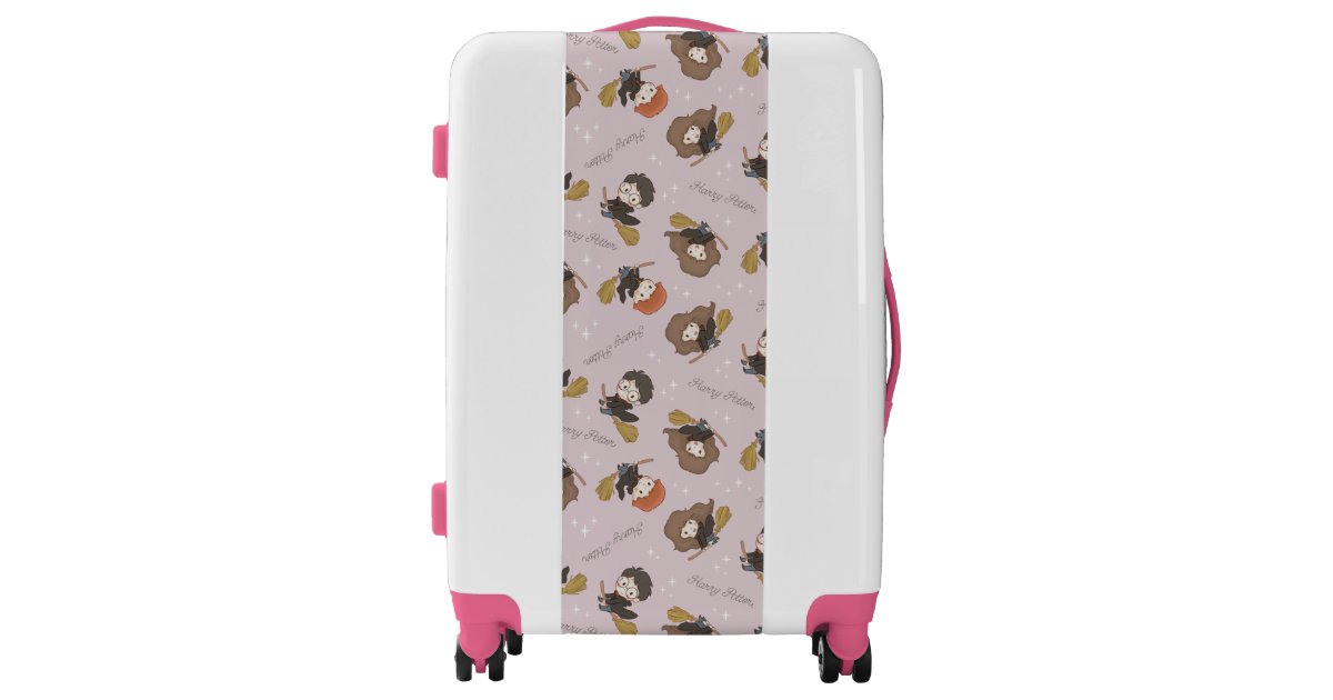 HARRY POTTER™, Hermione, & Ron Flying Pattern Luggage | Zazzle