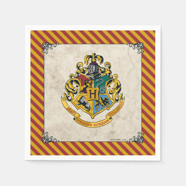 Harry Potter | Hogwarts Birthday Napkins | Zazzle