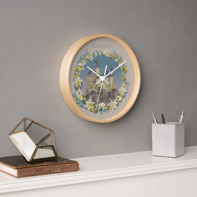 HARRY POTTER™ | HOGWARTS™ CASTLE CLOCK | Zazzle