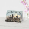 Harry Potter Hogwarts Castle Congratulations Card | Zazzle