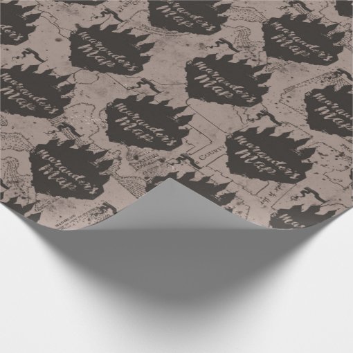 Harry Potter | HOGWARTS™ Castle Marauder's Map Wrapping Paper | Zazzle