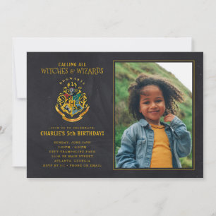 Harry potter birthday invitations store