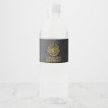 Harry Potter | Hogwarts Crest Chalkboard Birthday Water Bottle Label ...