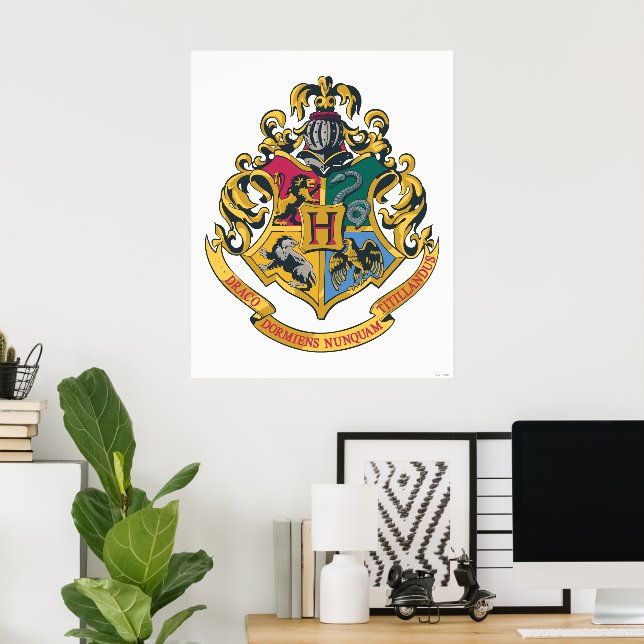 hogwarts crest simple