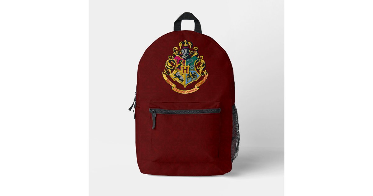 Harry Potter | Hogwarts Crest - Full Color Printed Backpack | Zazzle