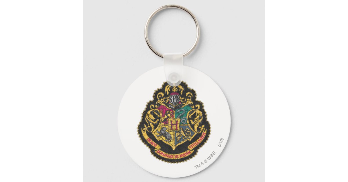 Harry Potter | Hogwarts Crest Keychain | Zazzle