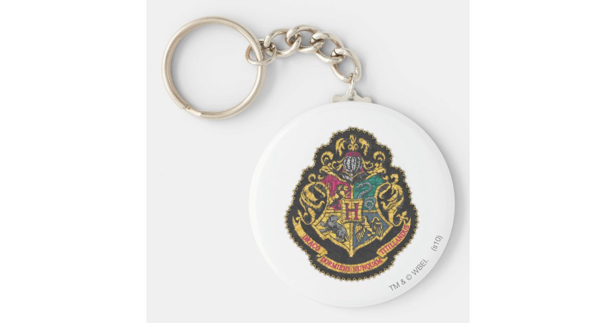Harry Potter | Hogwarts Crest Keychain | Zazzle