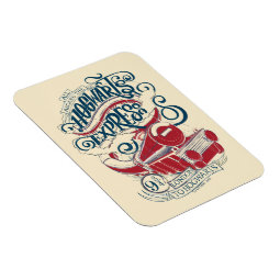 Harry Potter | Hogwarts Express Typography Magnet | Zazzle