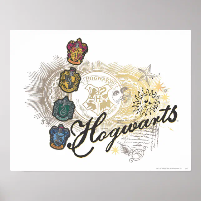how to draw harry potter hogwarts houses