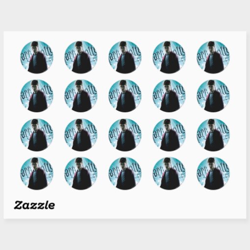 Harry Potter HPE6 2 Classic Round Sticker | Zazzle