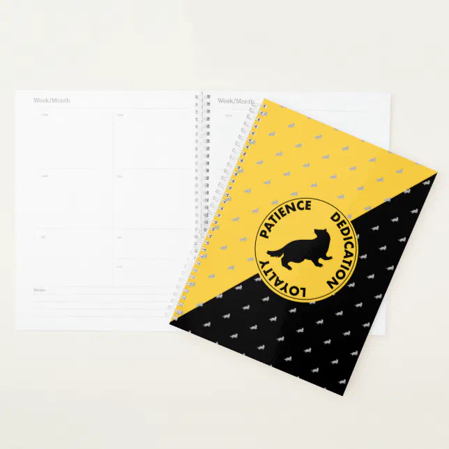 Harry Potter | HUFFLEPUFF™ House Traits Graphic Planner | Zazzle