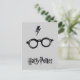 Harry Potter | Lightning Scar and Glasses Postcard | Zazzle