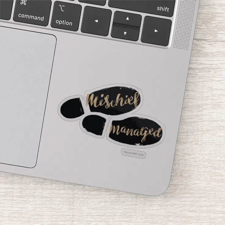 Harry Potter | MISCHIEF MANAGED™ Map Footprints Sticker | Zazzle