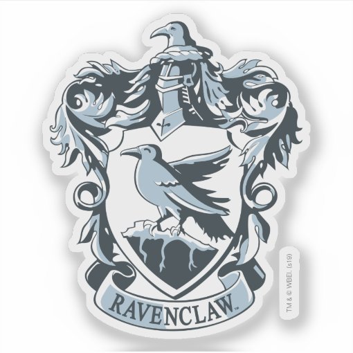 Harry Potter | Modern Ravenclaw Crest Sticker | Zazzle